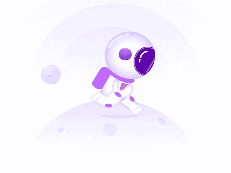 Astronaut loading by 高九千 on Dribbble
