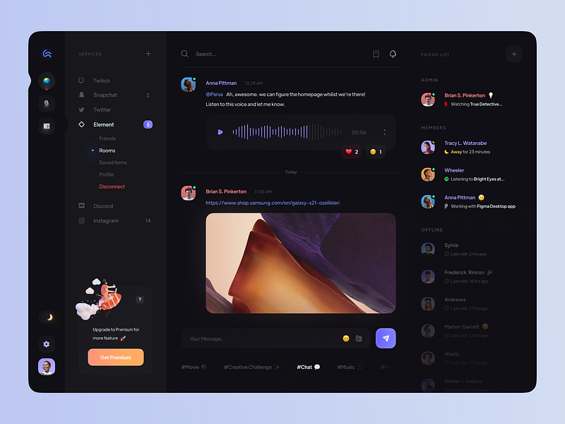 Browse thousands of Discord Dashboard images for design inspiration ...