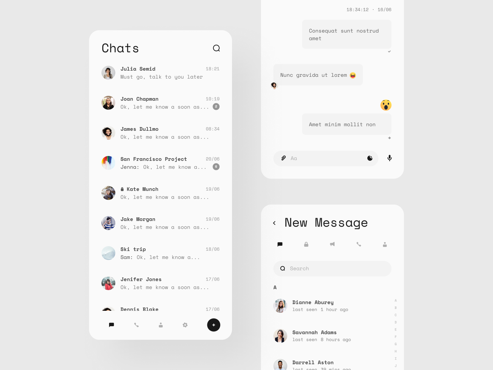 Telegram Mobile App Redesign by Arkadiusz Stanikowski on Dribbble