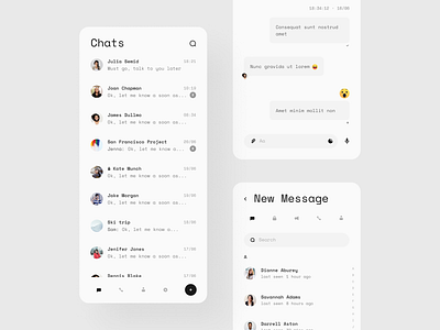 Freebie - Telegram Mobile App Redesign by Arkadiusz Stanikowski on Dribbble