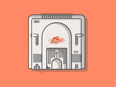 PC Engine 🎮 (Illustration for a client 😉) by catalyst on Dribbble