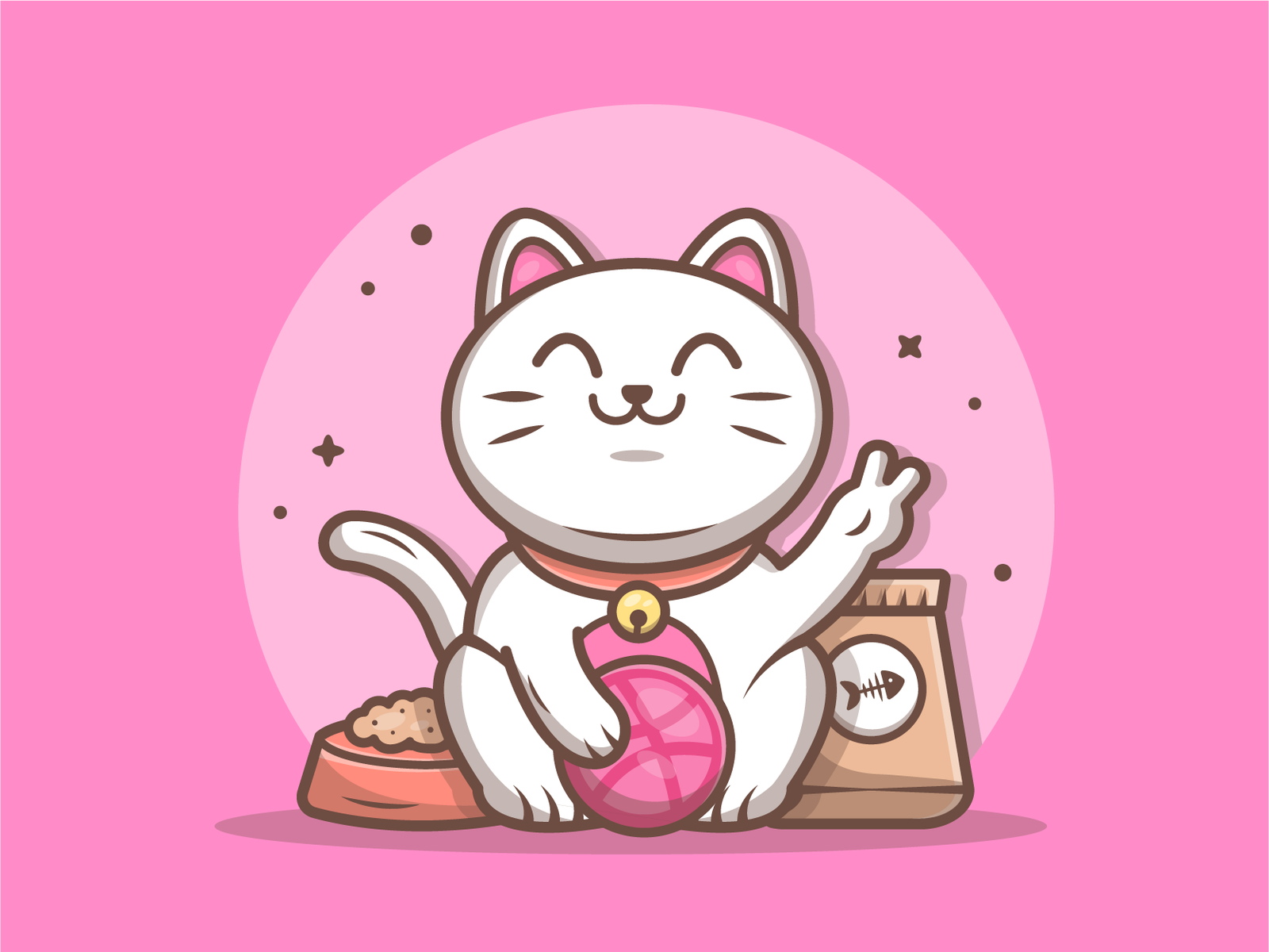 Two dribbble invitations from my cat guys! 😹 🏻 by catalyst on Dribbble