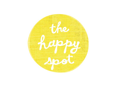 HAPPY SPOT by Alyson Brown on Dribbble