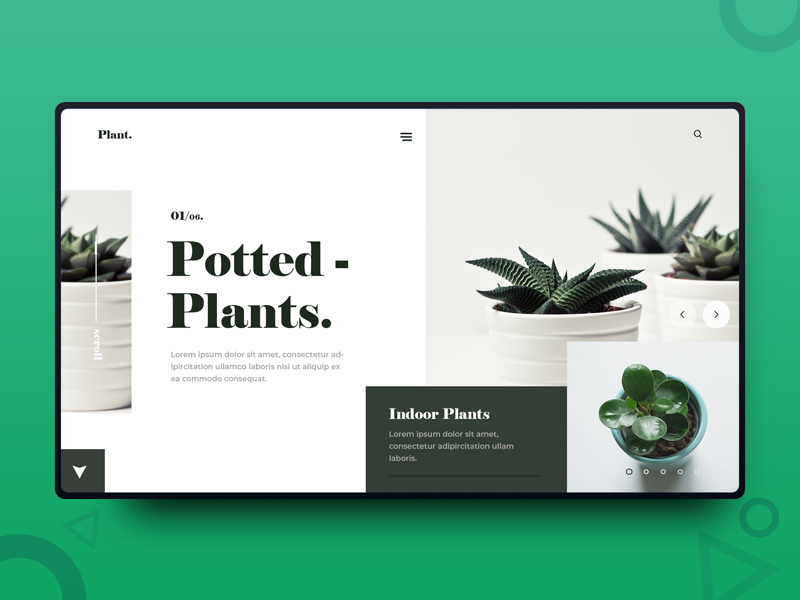 Plant UI Design by alaisahabim on Dribbble