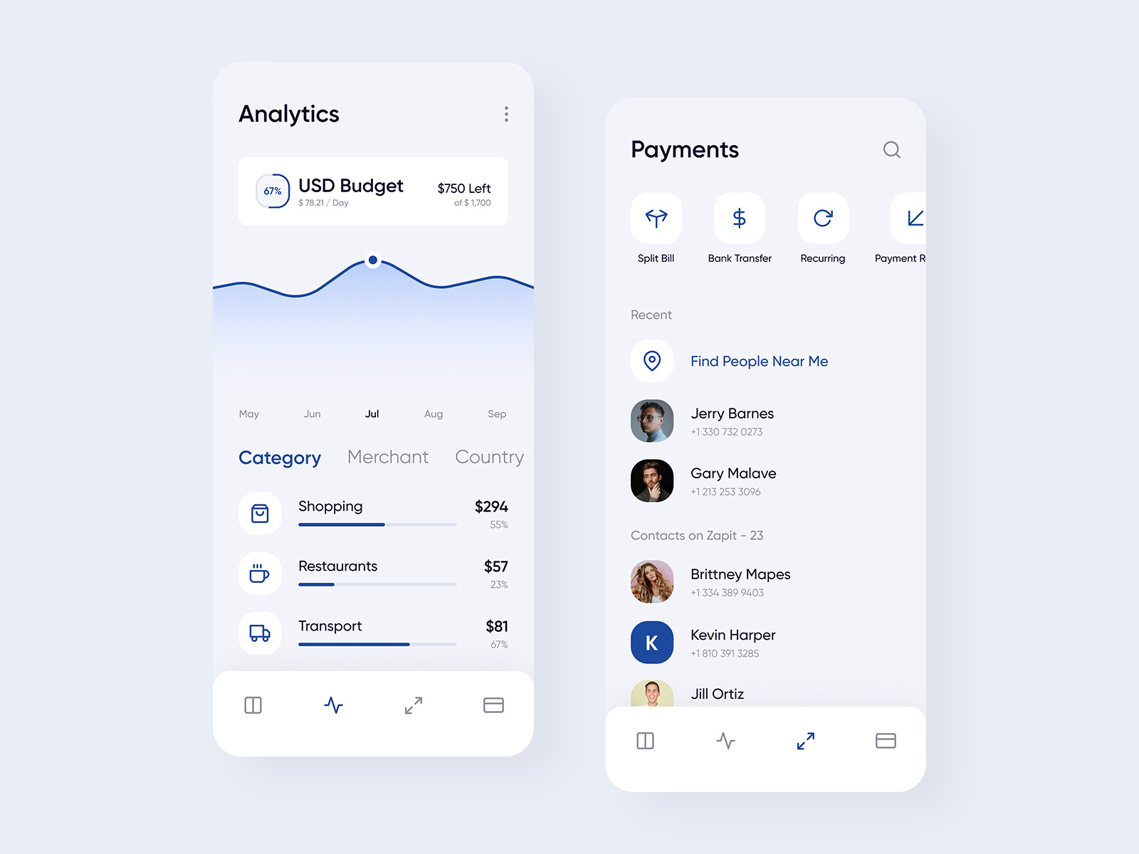 Digital Bank App UI Design by Abir Mahmood 💎 on Dribbble