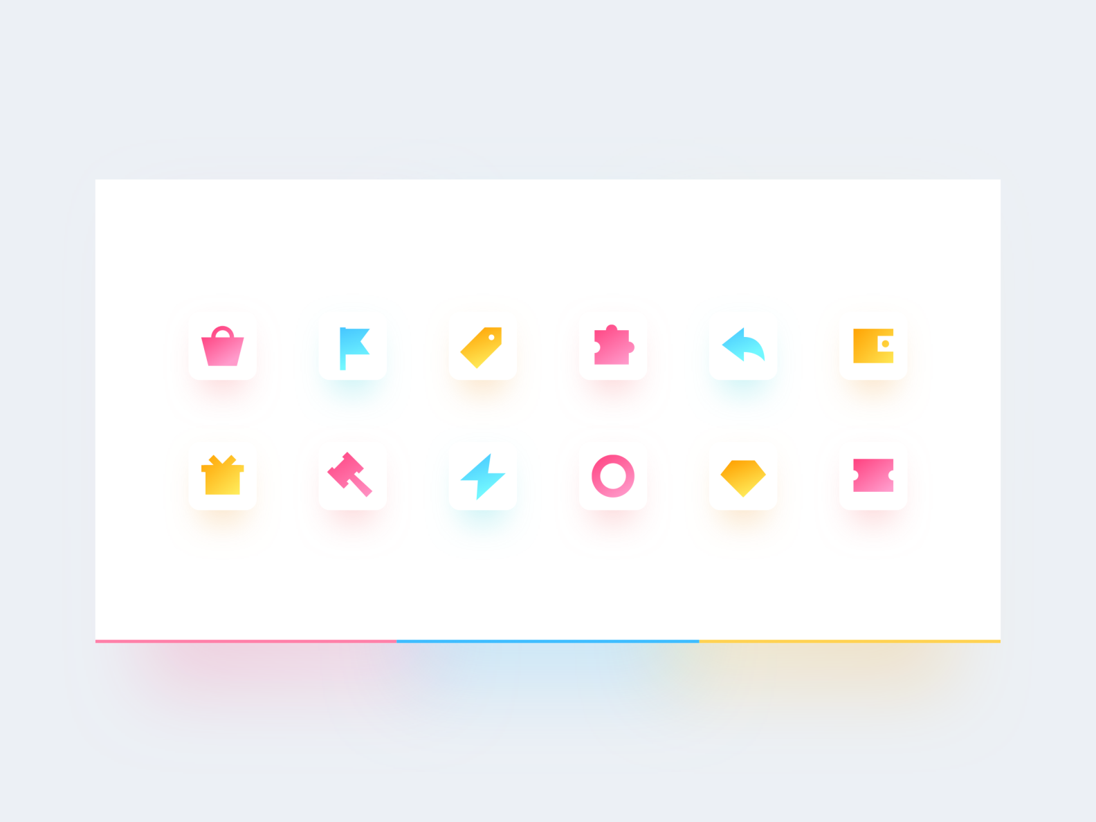 Gradient icons by RandyZ on Dribbble