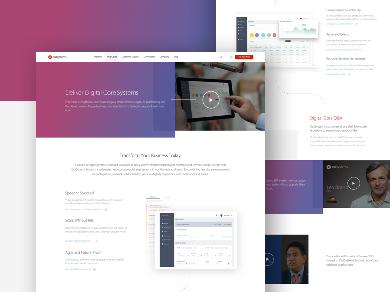 Digital Core Systems by Xavier Martins on Dribbble