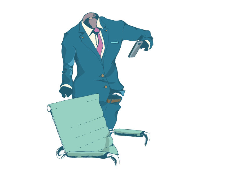 Empty Suit by Frank van Klink on Dribbble