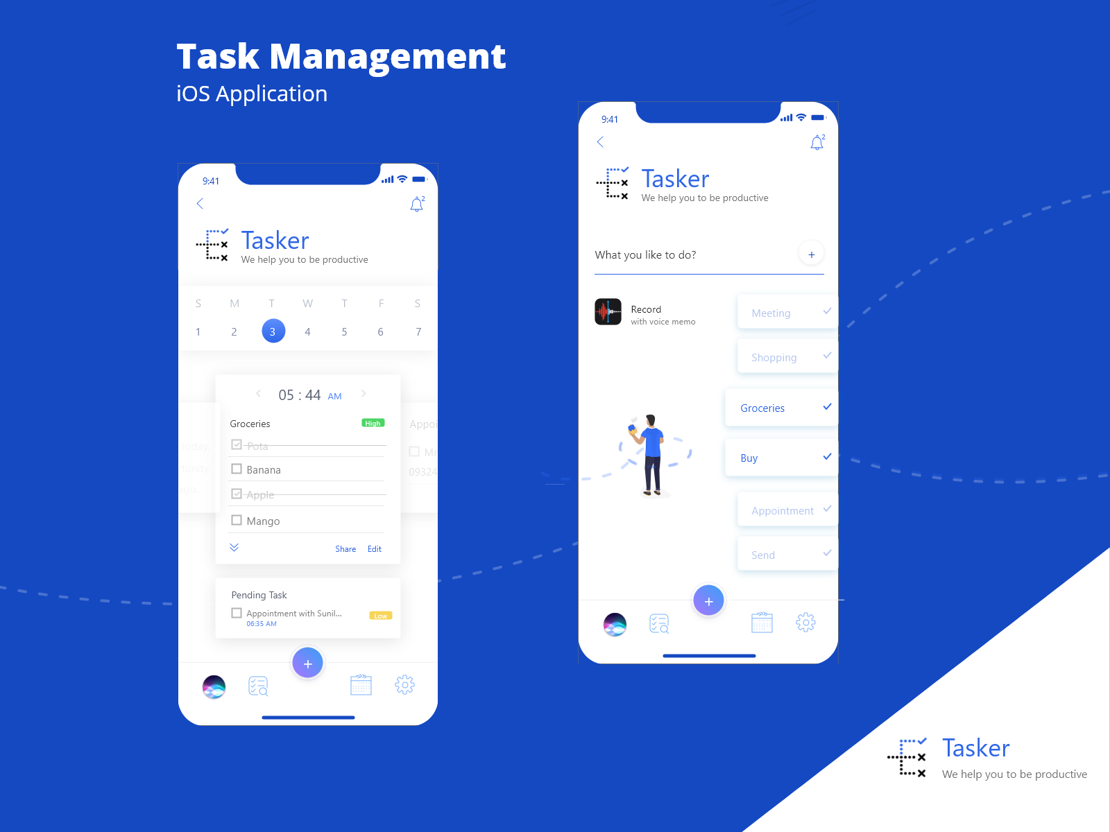 Tasks Manager iOS Application by Robin on Dribbble