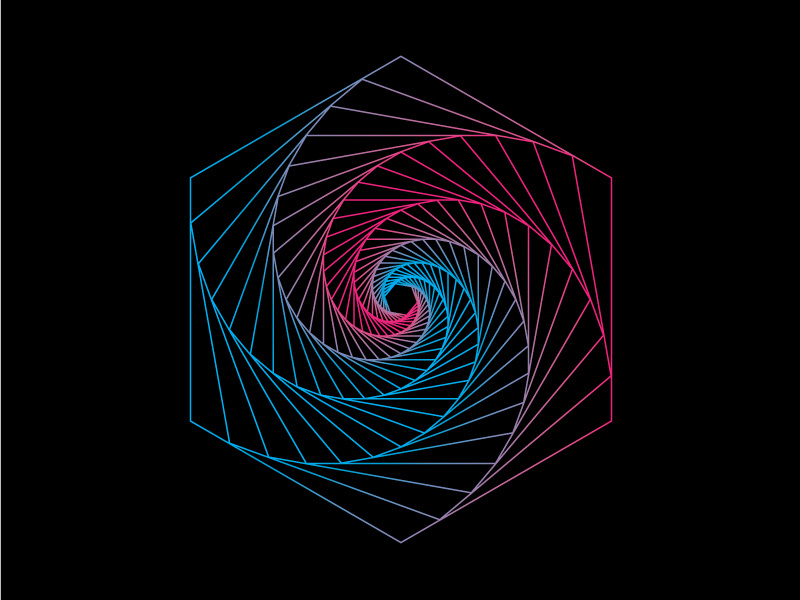 Geometric Line Art 02 by Gadoox on Dribbble