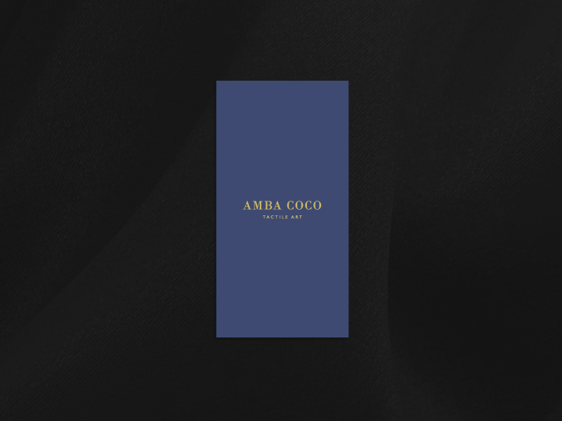 AMBA COCO Brochure Design by Tamsin on Dribbble