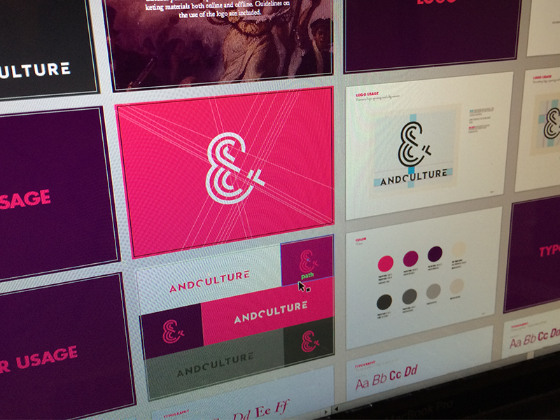 Andculture Style Guide by Bradley Hawkins for andculture on Dribbble