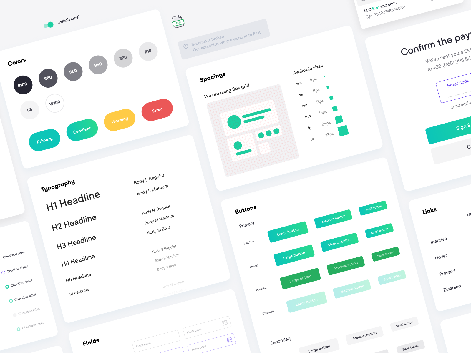 Design System by Denis Bakulin | Dribbble