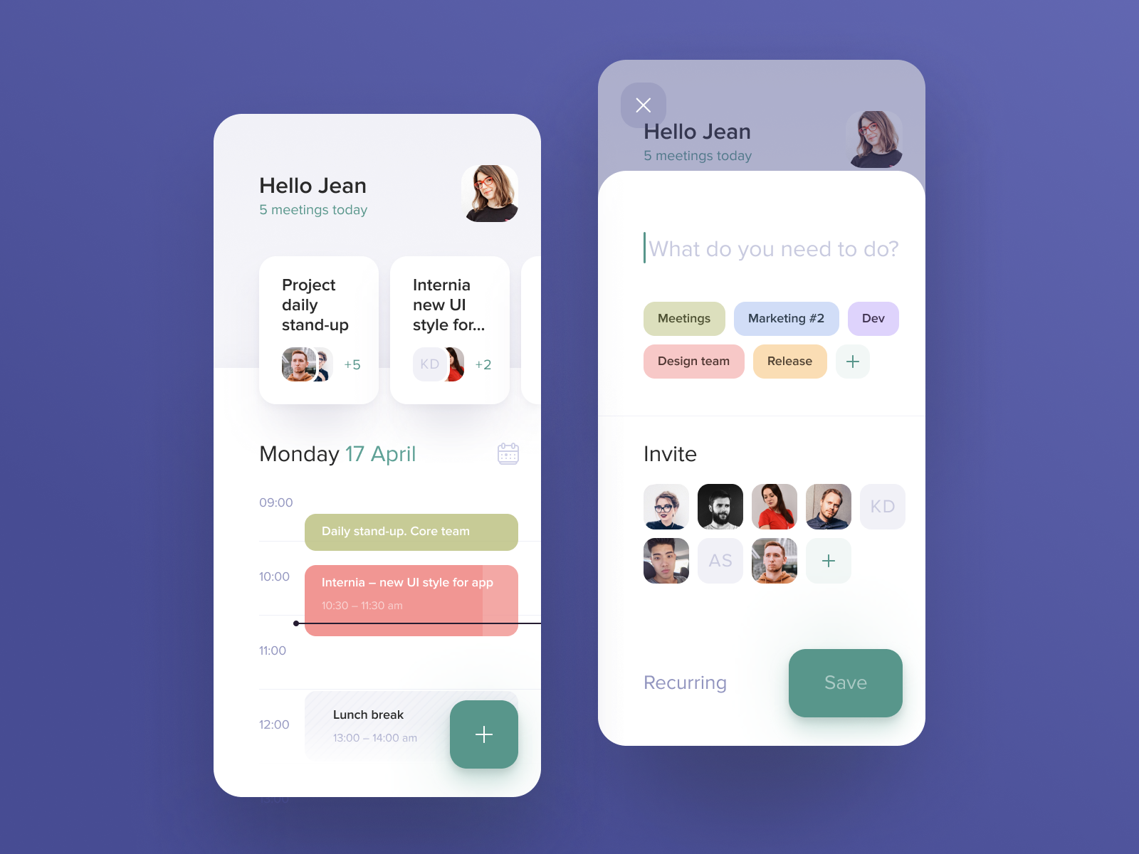 Schedule Page For Booking App By Brave Wings On Dribbble