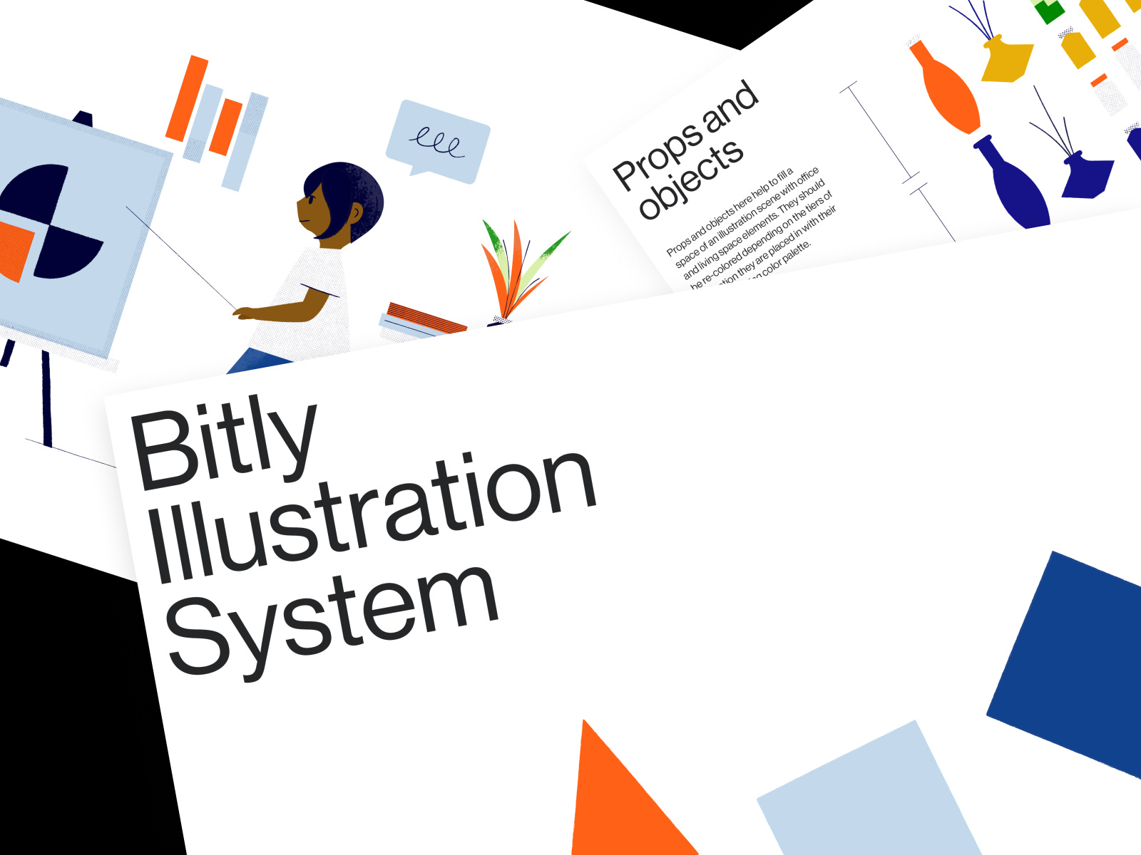 Bitly Illustration System by Adam Ho on Dribbble