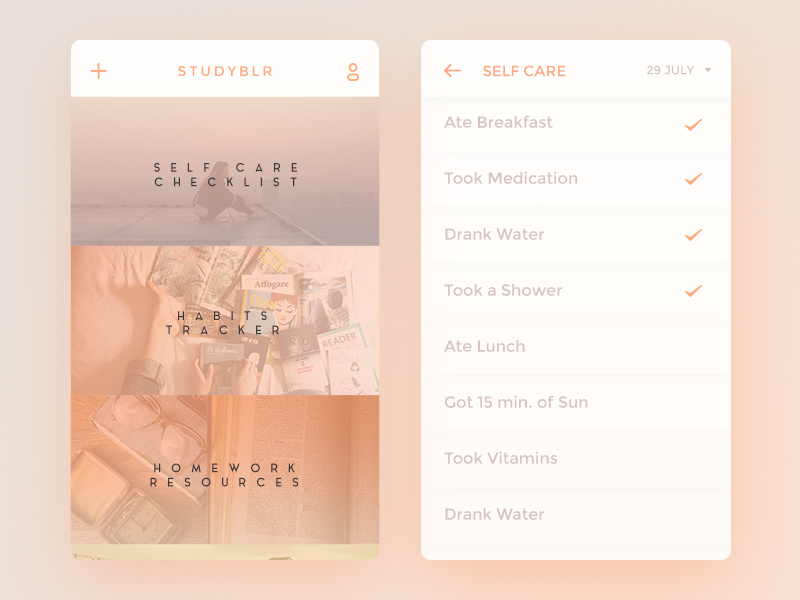 Studyblr by CRISTINA on Dribbble