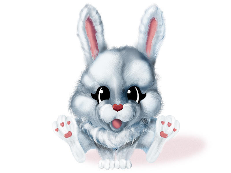 Bunny by Adriana Dranga on Dribbble