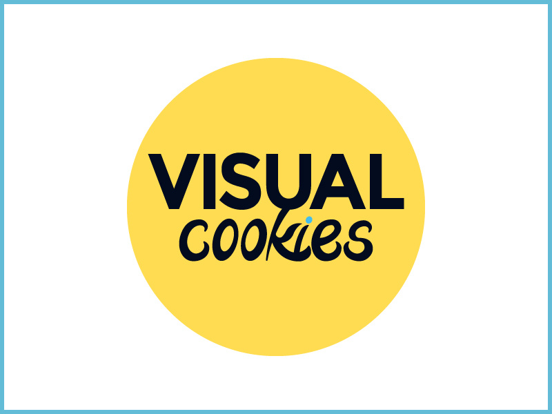 Visual Cookies Logo by Adriana Dranga on Dribbble