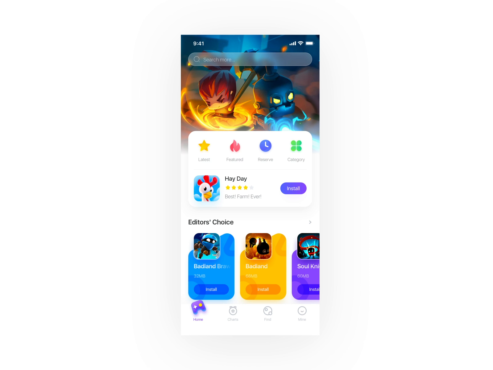 Animation of Game Store by Egg_Kim for Fri·Attitude on Dribbble