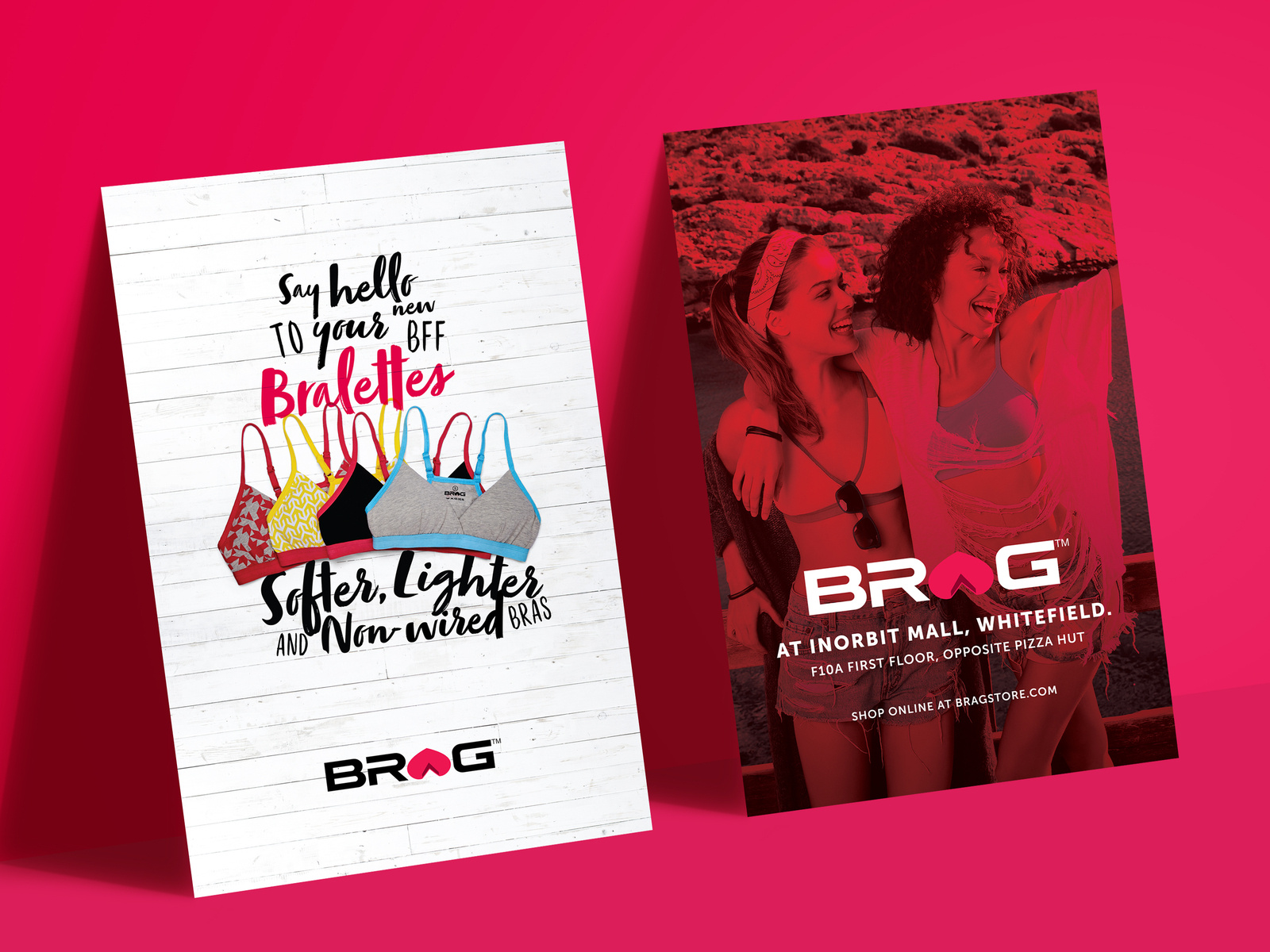 Poster/Newspaper Ad for Brag Innerwear by Nabannitta Bhalla on Dribbble