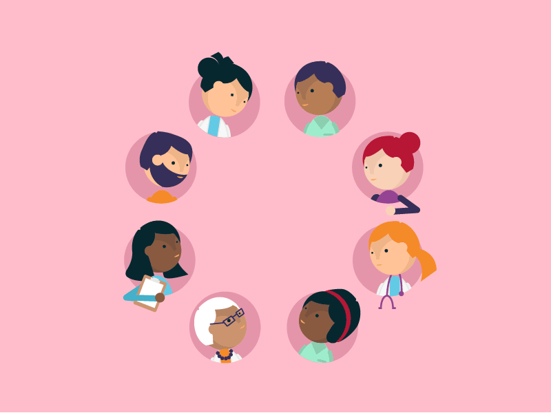 What's up with women's health? by Carrie Phillips on Dribbble