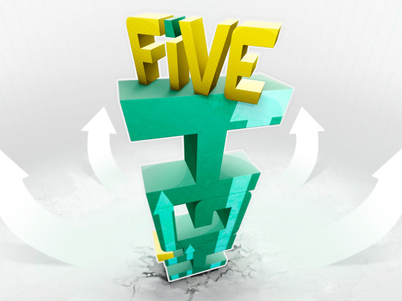 High Five by Chris Fernandez on Dribbble