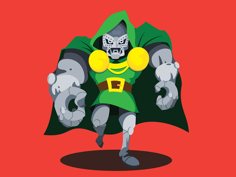 Doctor Doom! by Chris Fernandez on Dribbble