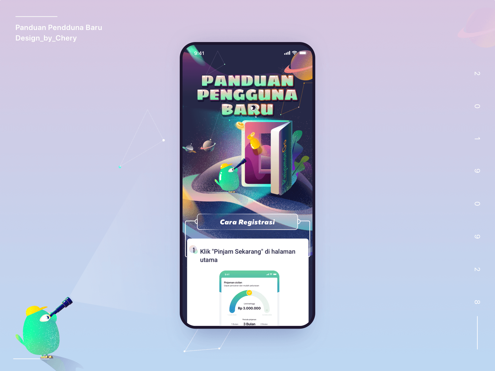 User Tutorial by Amanda on Dribbble