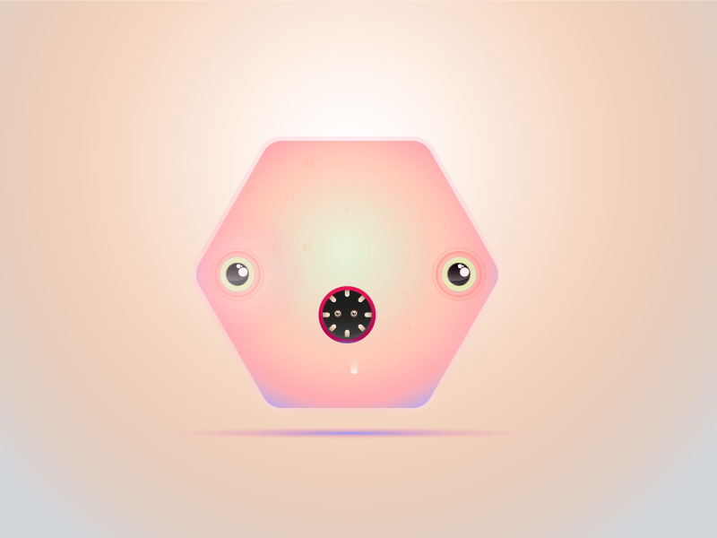 Geometric monster / Polygon by Juan Esteban Arango Florez on Dribbble
