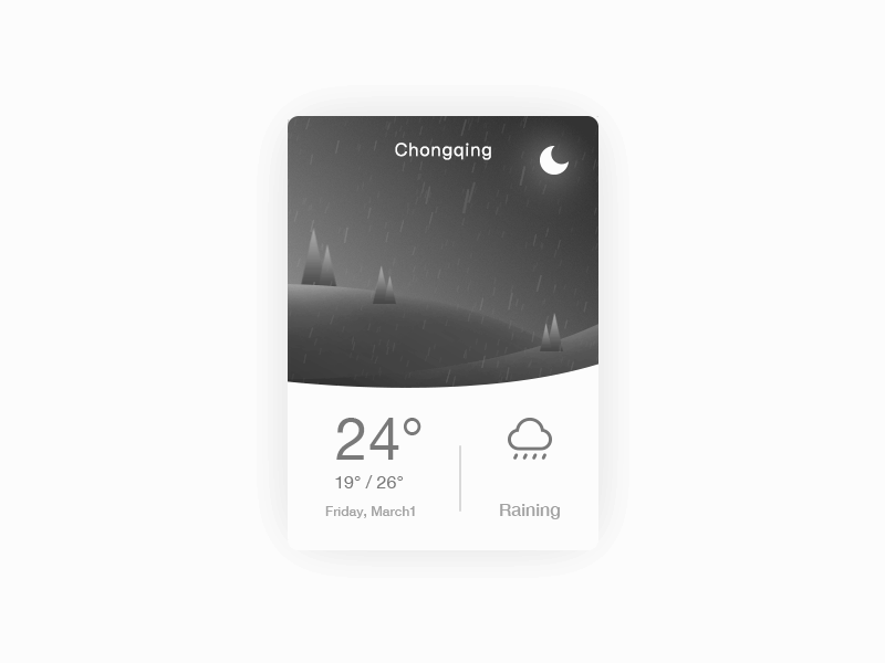 Rainfall Animation Design by Julya on Dribbble