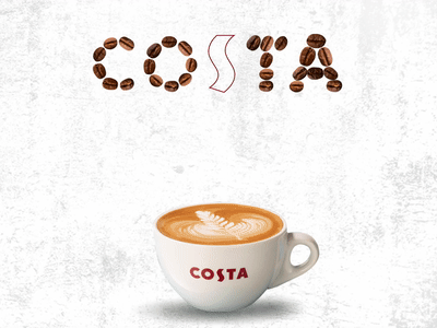 costa cup of coffee by Amr hamada on Dribbble