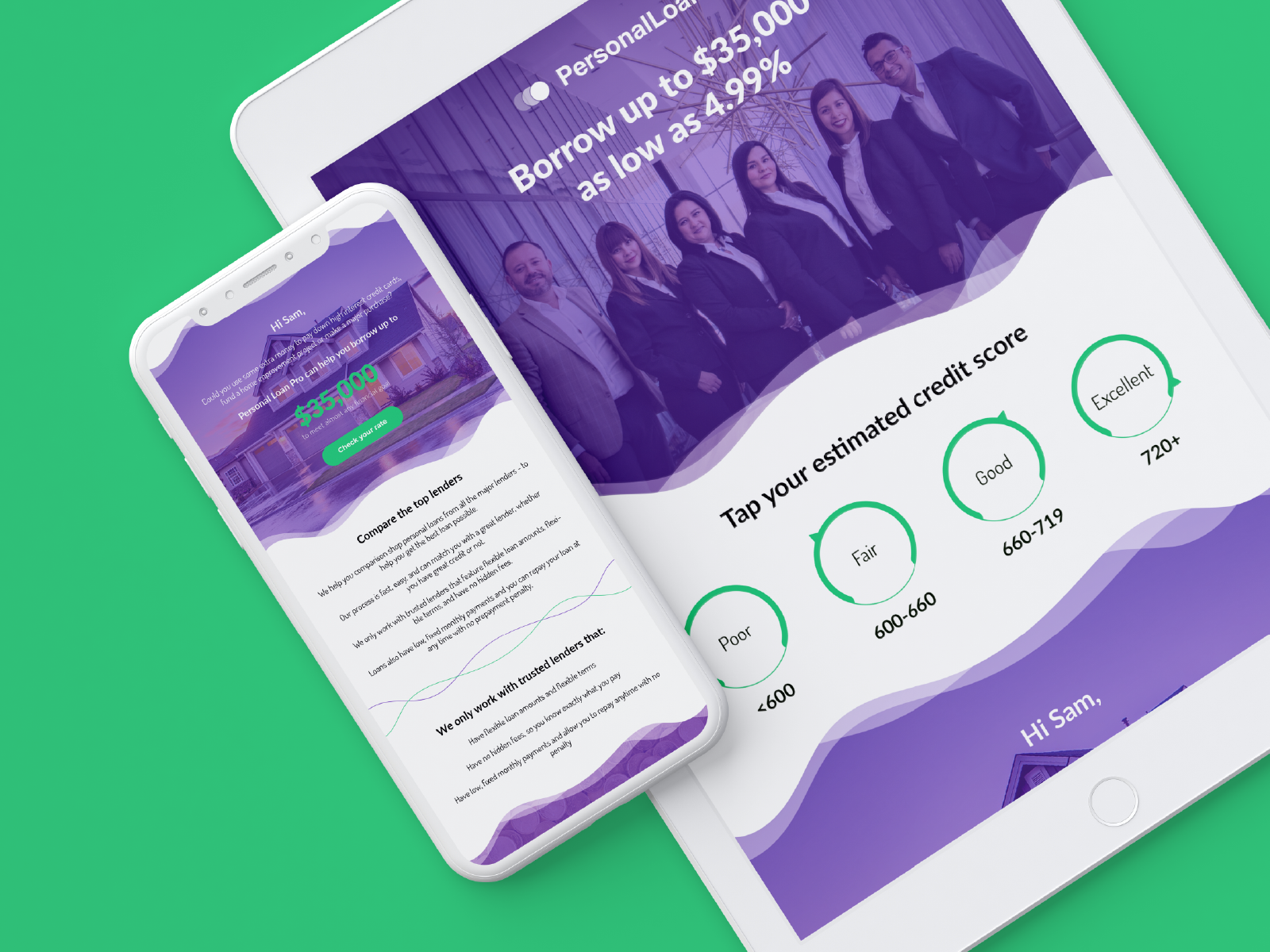 Personal Loan Email design by Alen on Dribbble