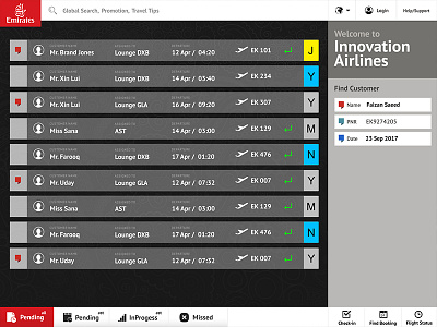 Emirates by Faizan Saeed on Dribbble