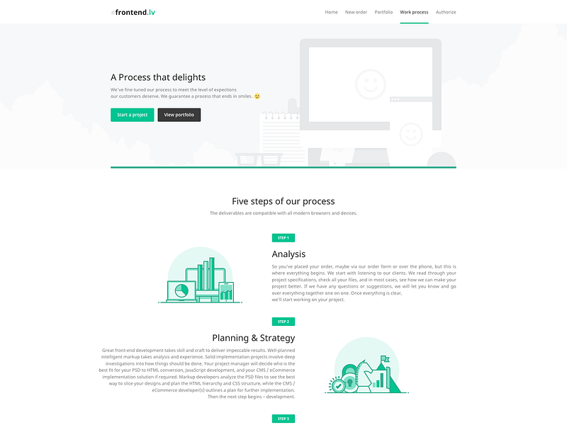 Frontend - Landing page by Netcore on Dribbble