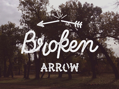 Broken Arrow by scott smoker on Dribbble
