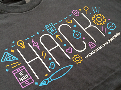 RetailMeNot Hackathon Tee by Julia Lopez-Mobilia for RetailMeNot Design ...