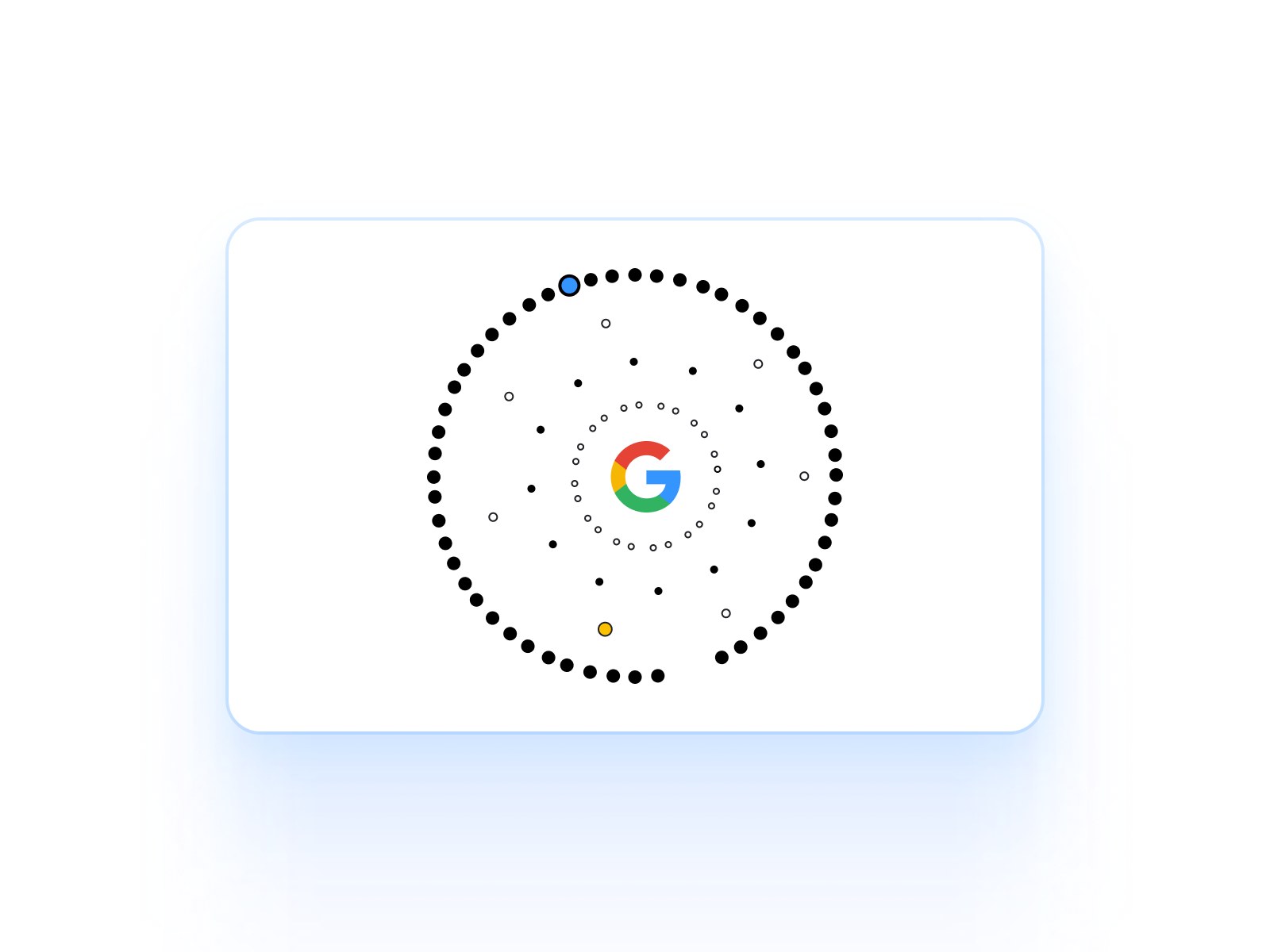 Google Constellation by Dhananjay Garg on Dribbble