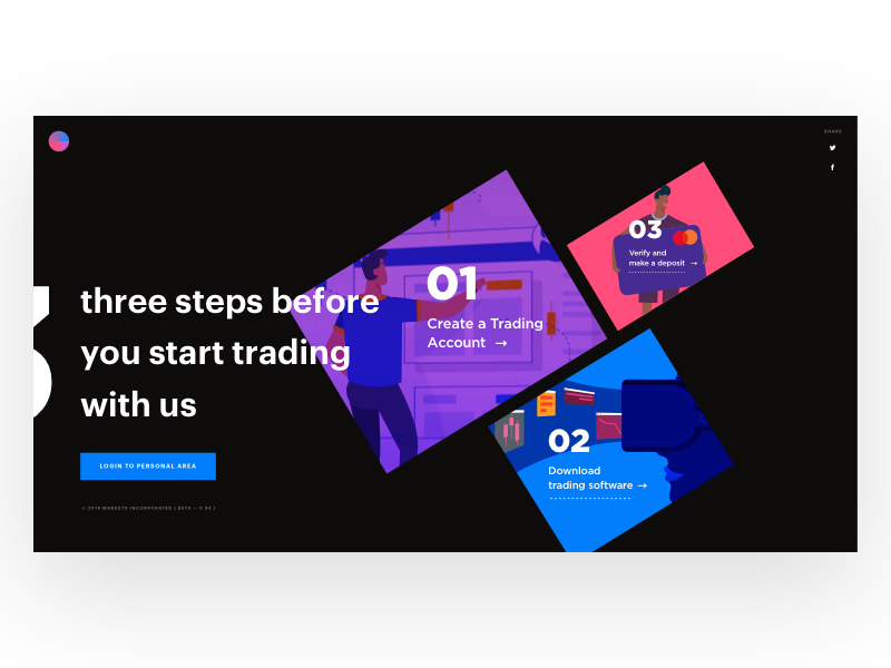 3 steps tutorial by Sokovikov on Dribbble