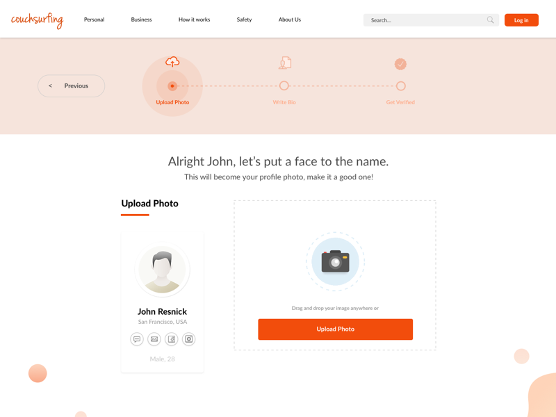 upload profile pic2 by Chelsea Zhou on Dribbble