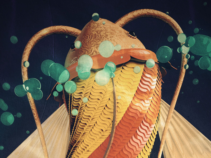 Weird fish by Flavio Montiel on Dribbble