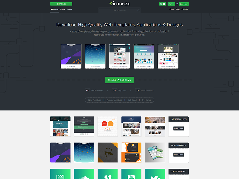 InAnnex.com New Home Page Design by InAnnex on Dribbble