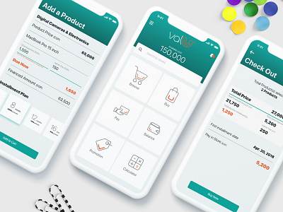 ValU-mobile application by Mohamed El Raddaf on Dribbble