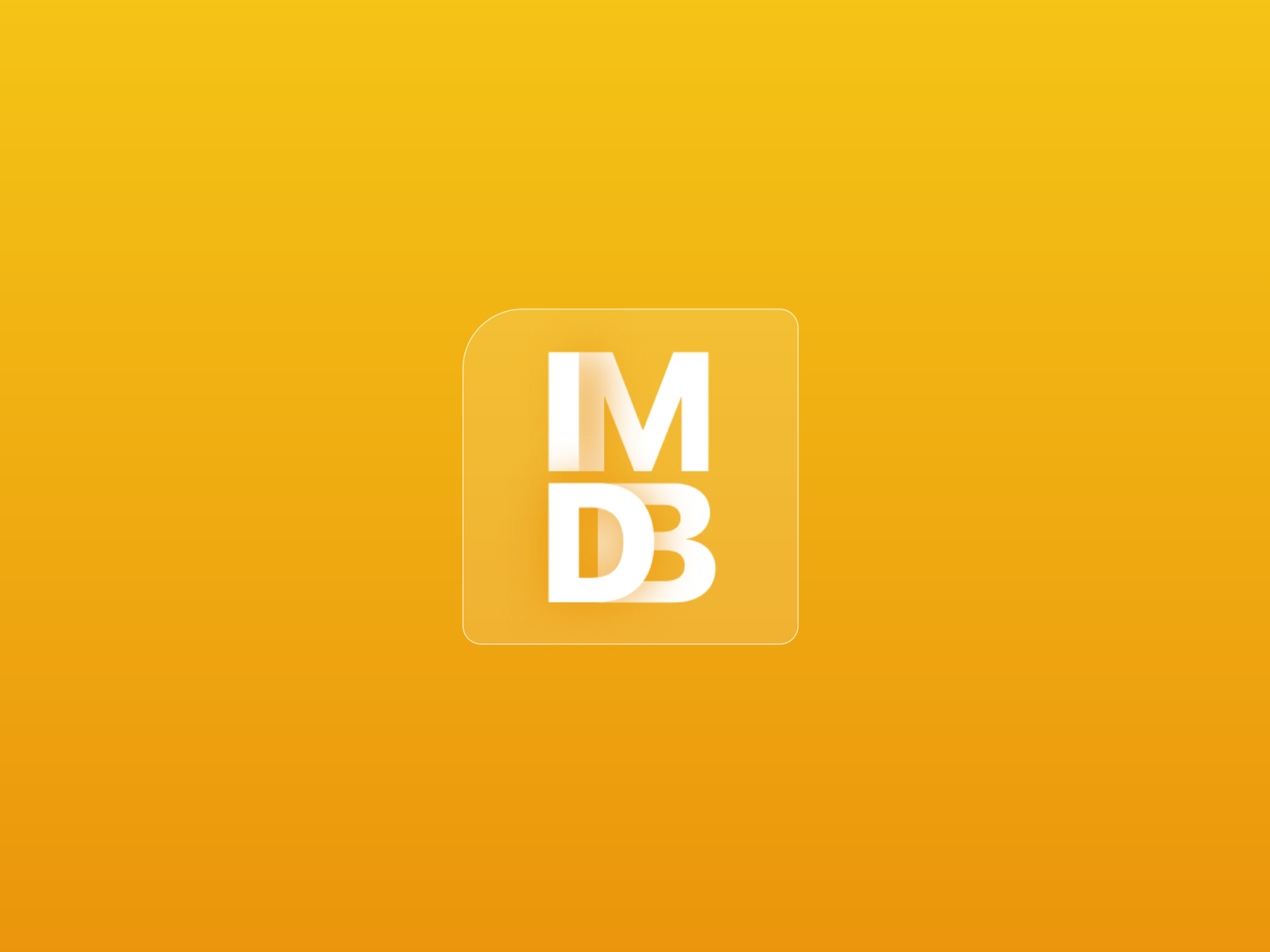 IMDB - Logo Redesign by Mohamed El Shamy on Dribbble