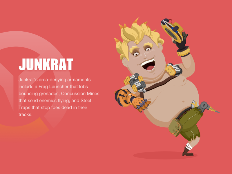 Overwatch - Fat version by Haobbb on Dribbble