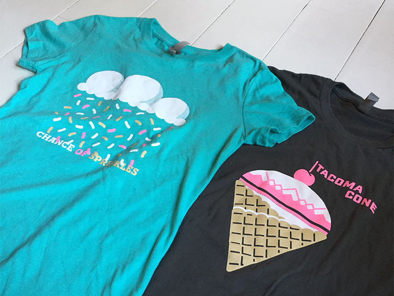 Ice Cream Shirts by Patrick Mahoney on Dribbble