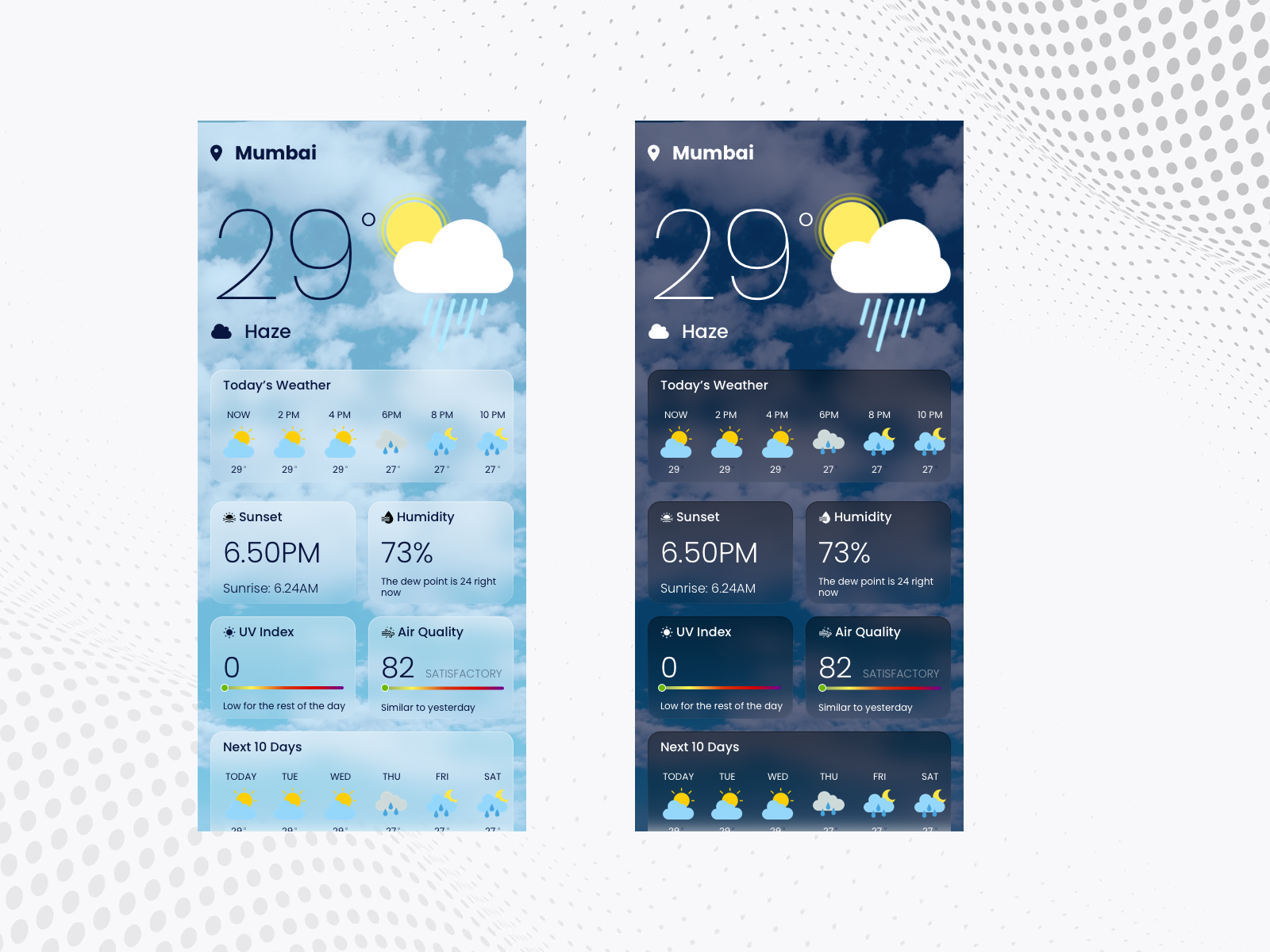 Weather App by Nitesh A Malap on Dribbble