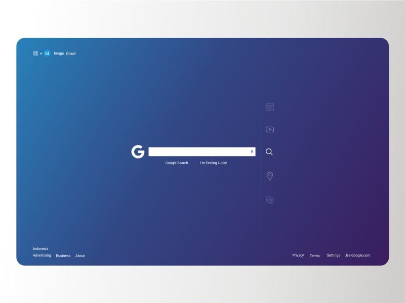 design for google search page layout by Mahendra D Putra on Dribbble