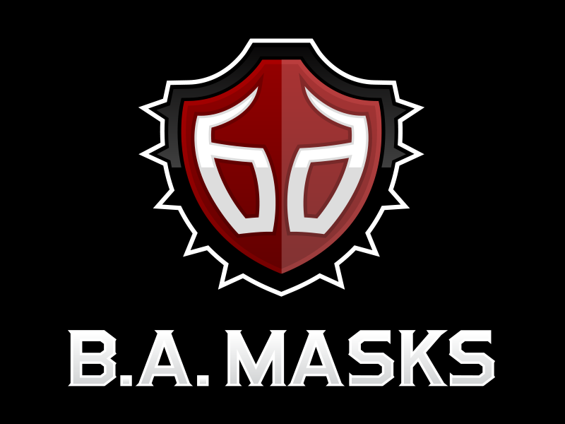 B.A. Masks Logo by Matt Walker on Dribbble