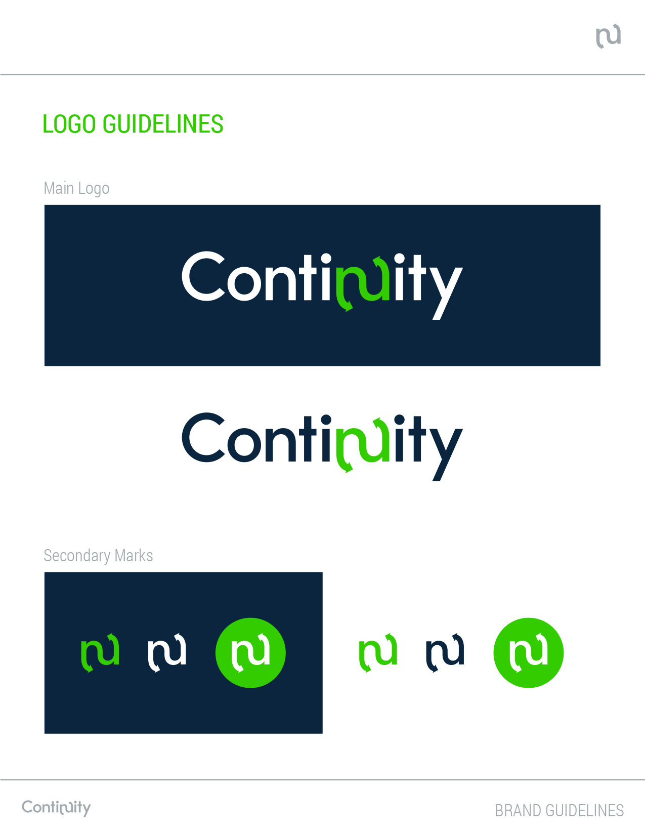 New Continuity logo by Matt Walker on Dribbble