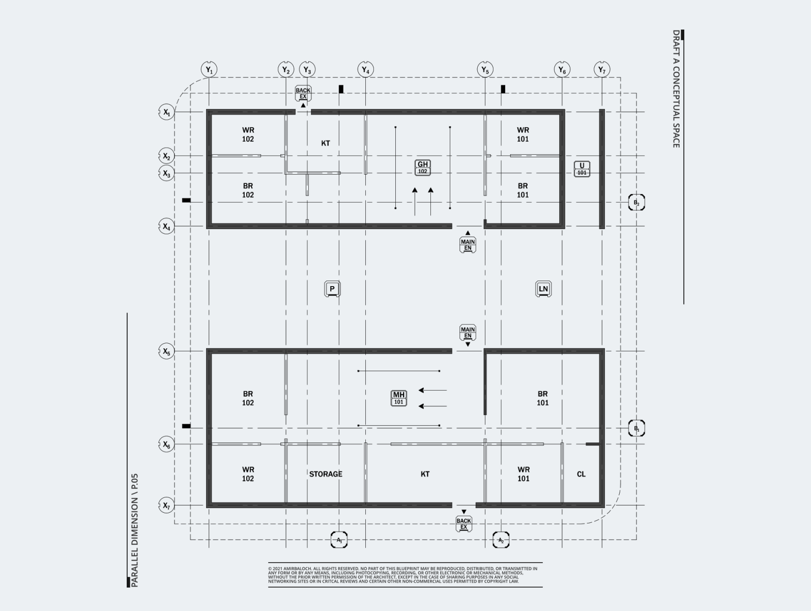Parallel Dimension \ P.05 by Amir Baloch on Dribbble